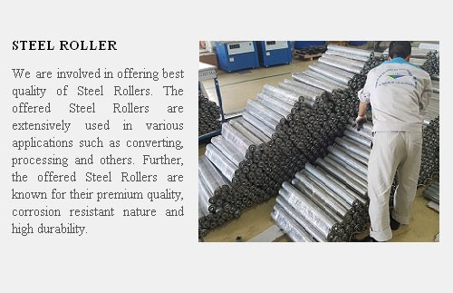 Steel roller
